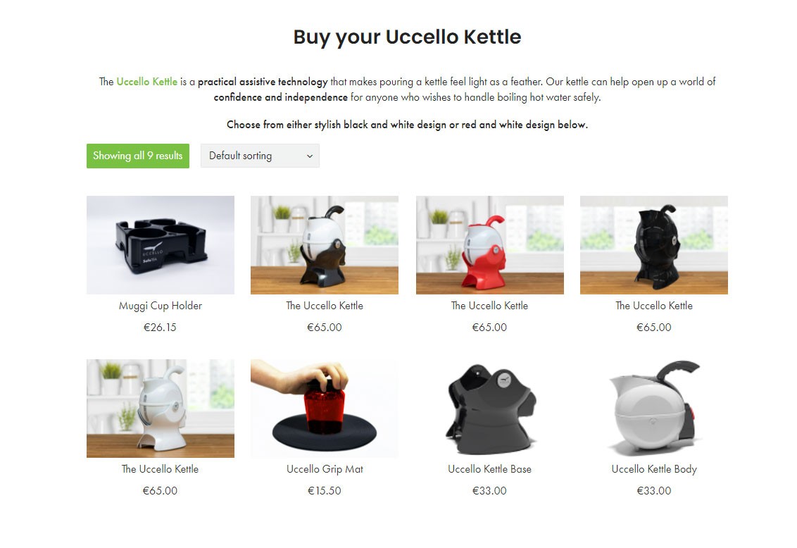 Shop Daily Living Aids - Uccello Designs